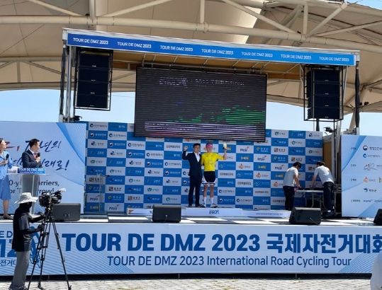 김포시, Tour de DMZ 2023 국제자전거대회 구간시상식 개최